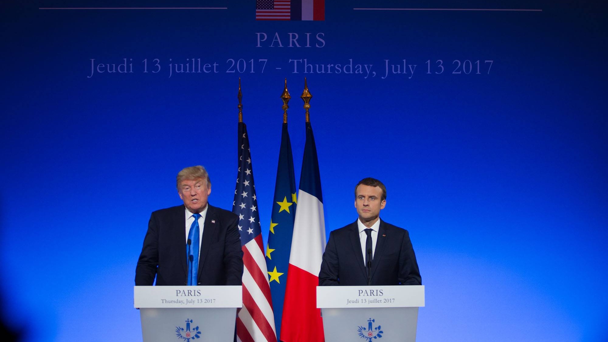 Trump pushes for Davos peace deal signature as Macron snubs request
