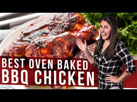 How to make oven baked BBQ chicken | The Stay At Home Chef
