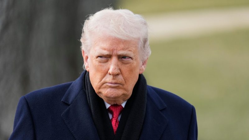 Trump appears at White House briefing to tout wins during first year