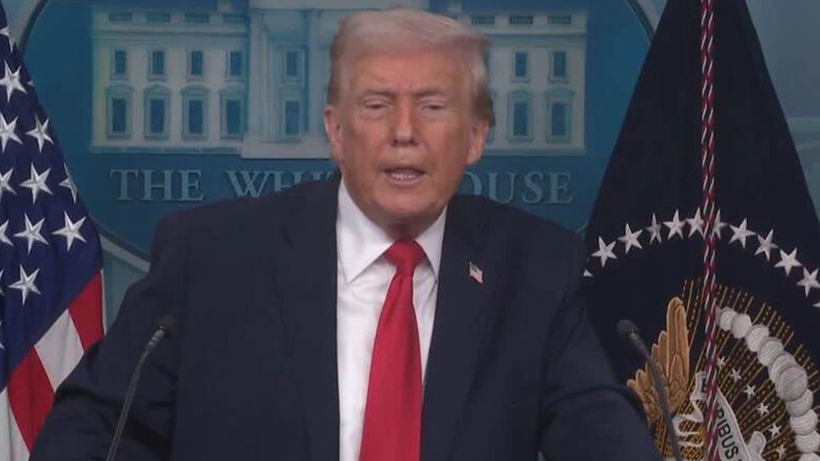 Trump: Starmer and Macron 'a little bit rough when I'm not around'