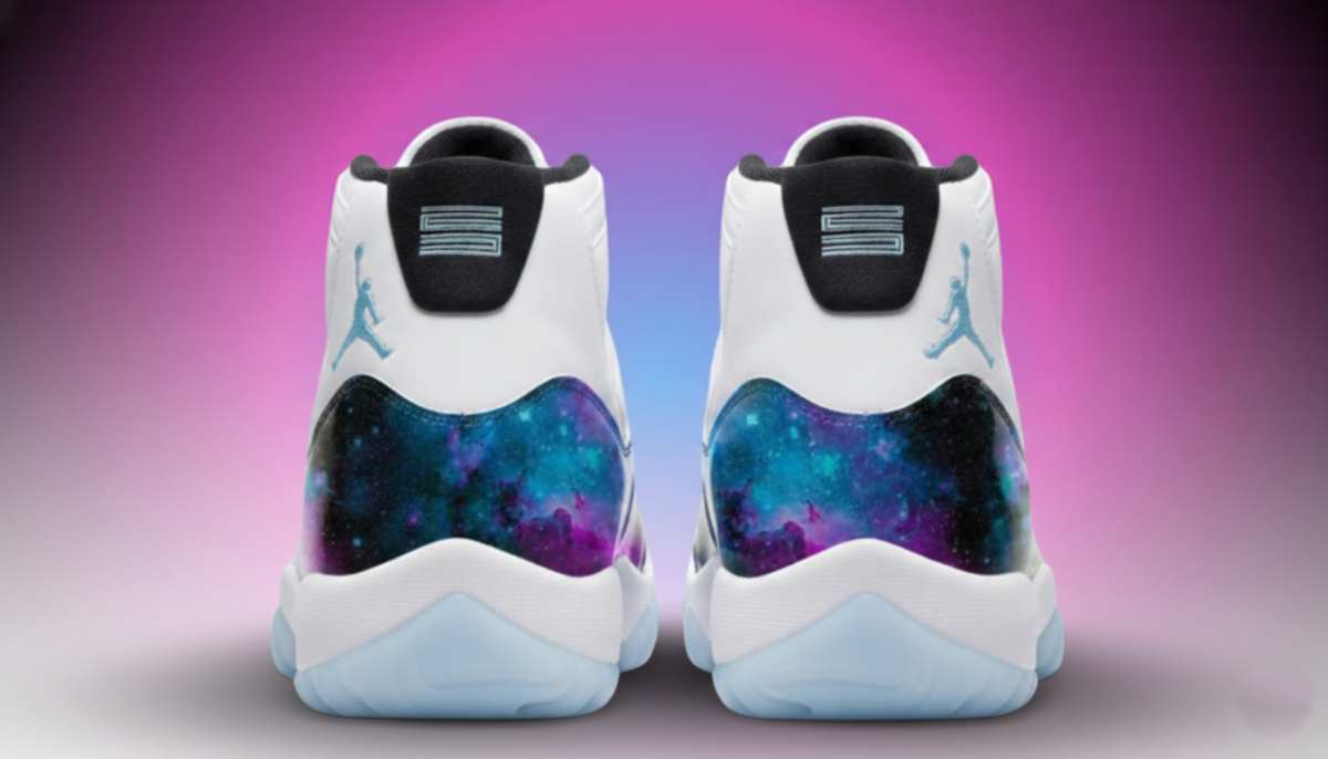 Limited Air Jordan 11 'Space Jam Galaxy' - A stroll through the cosmos ...