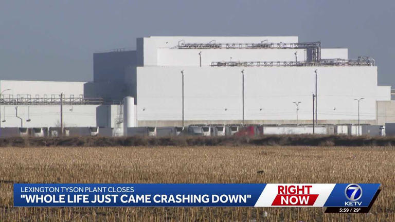 'Whole life just came crashing down': Lexington Tyson plant officially ...