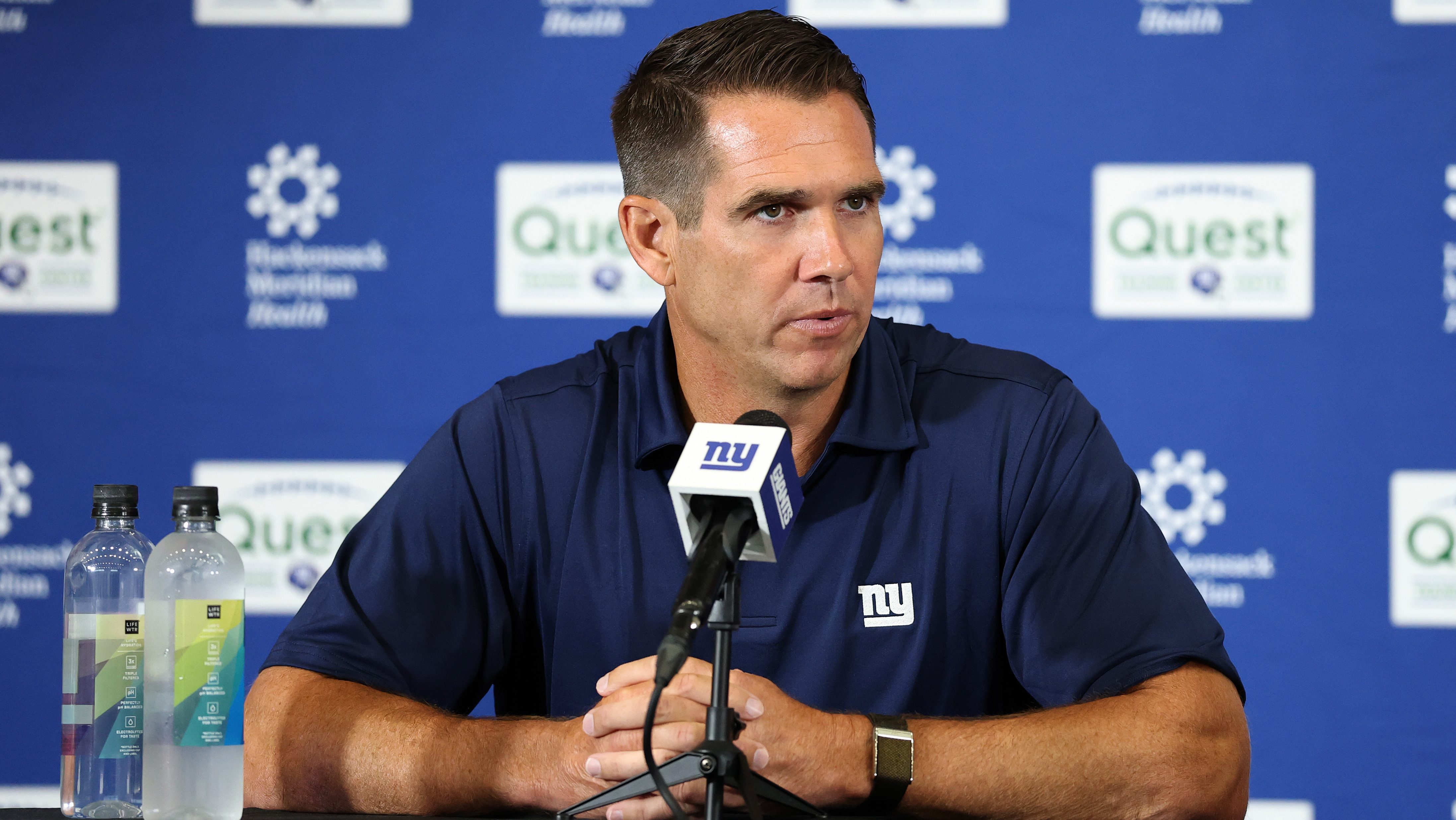Giants GM speaks out about John Harbaugh 'final say' reports