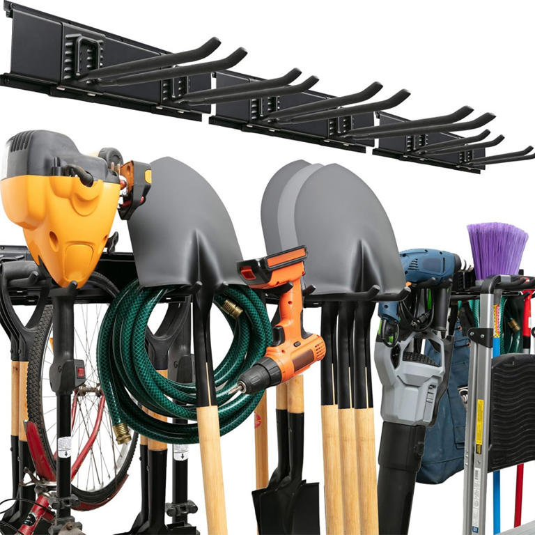 Amazon has a 'very sturdy' garage tool organizer on sale for 50% off