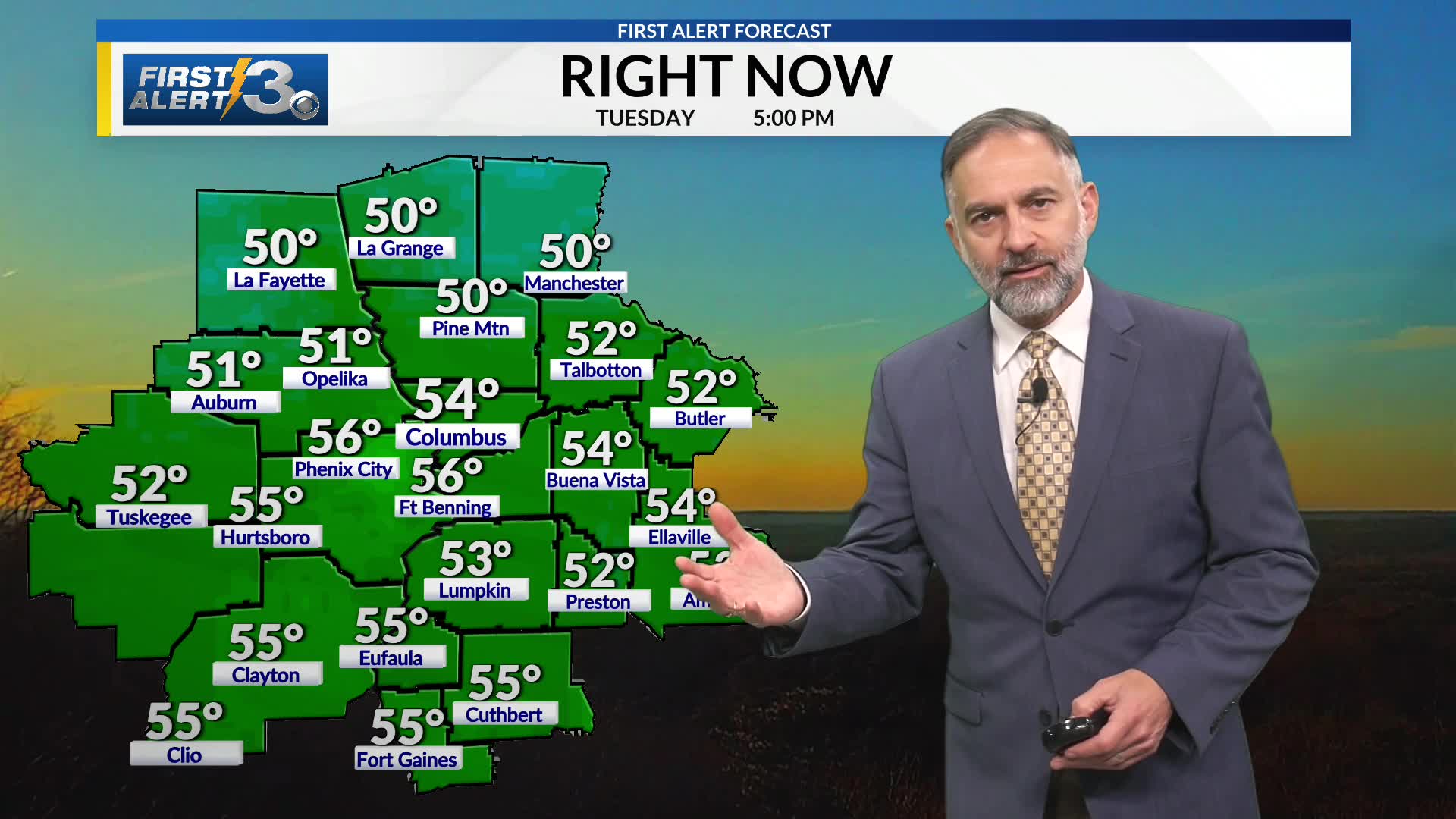 Bob weather update 1/20/2026 - Greater Columbus, Ga.