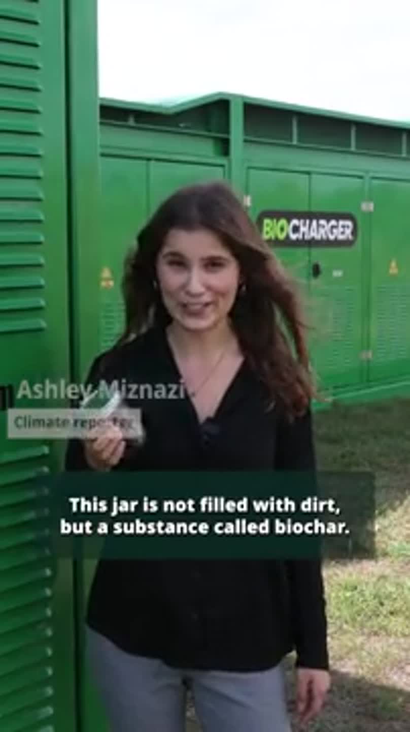 Turning wood waste into climate-friendly biochar