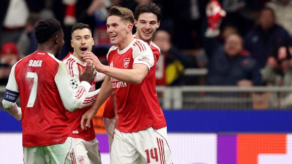 Gabriel Jesus hails 'dream night' as Arsenal make history