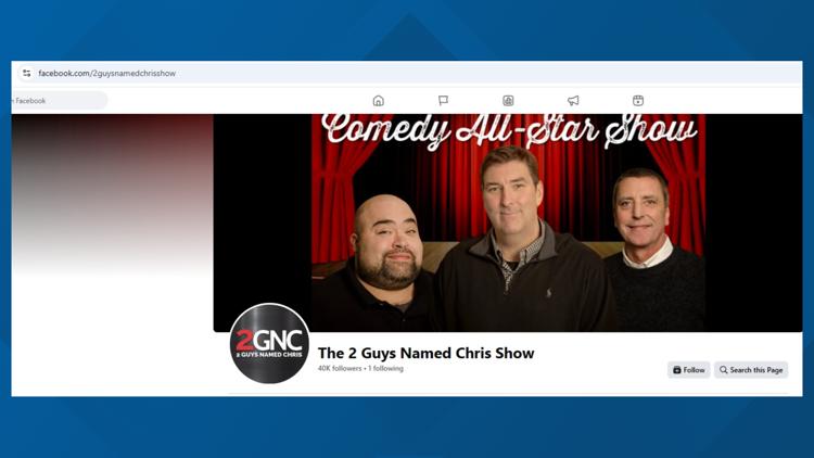 Radio host Chris Demm of Rock 92's Two Guys Named Chris Show announces ...