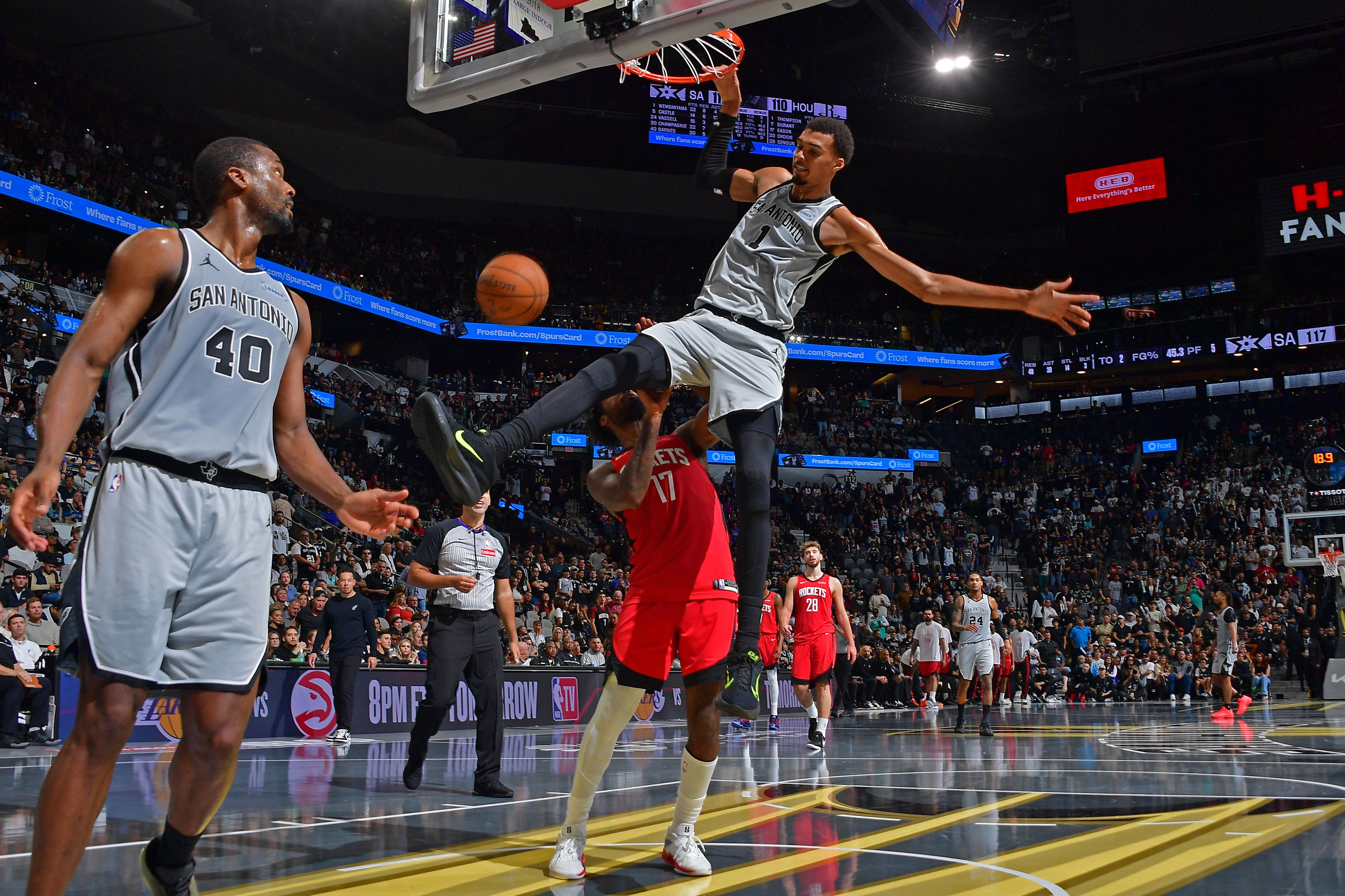 It’s time for basketball: San Antonio Spurs at Houston Rockets