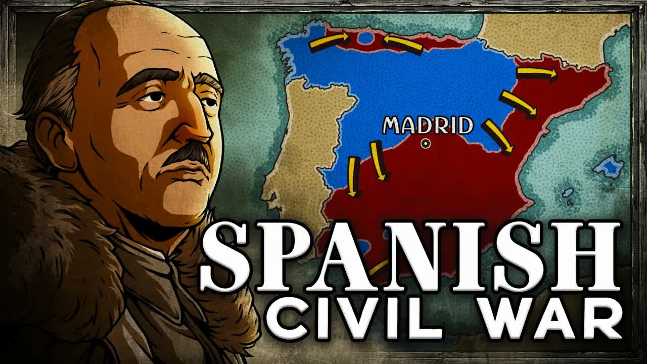 How the Civil War divided Spain