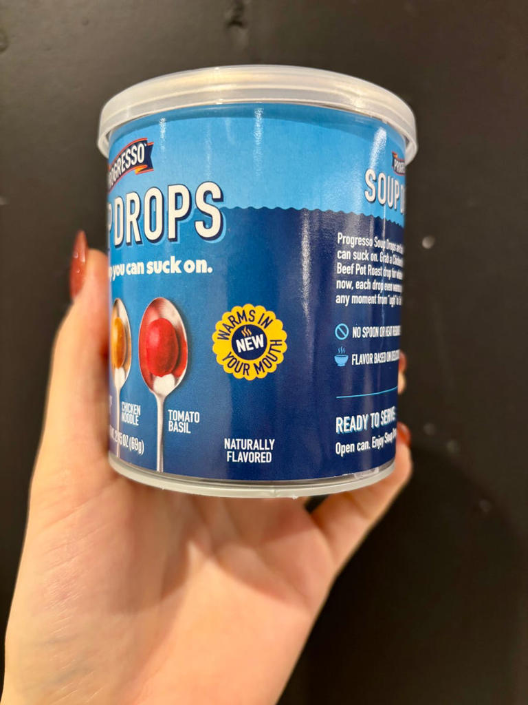 We tried the viral Progresso soup drops & have strong feelings
