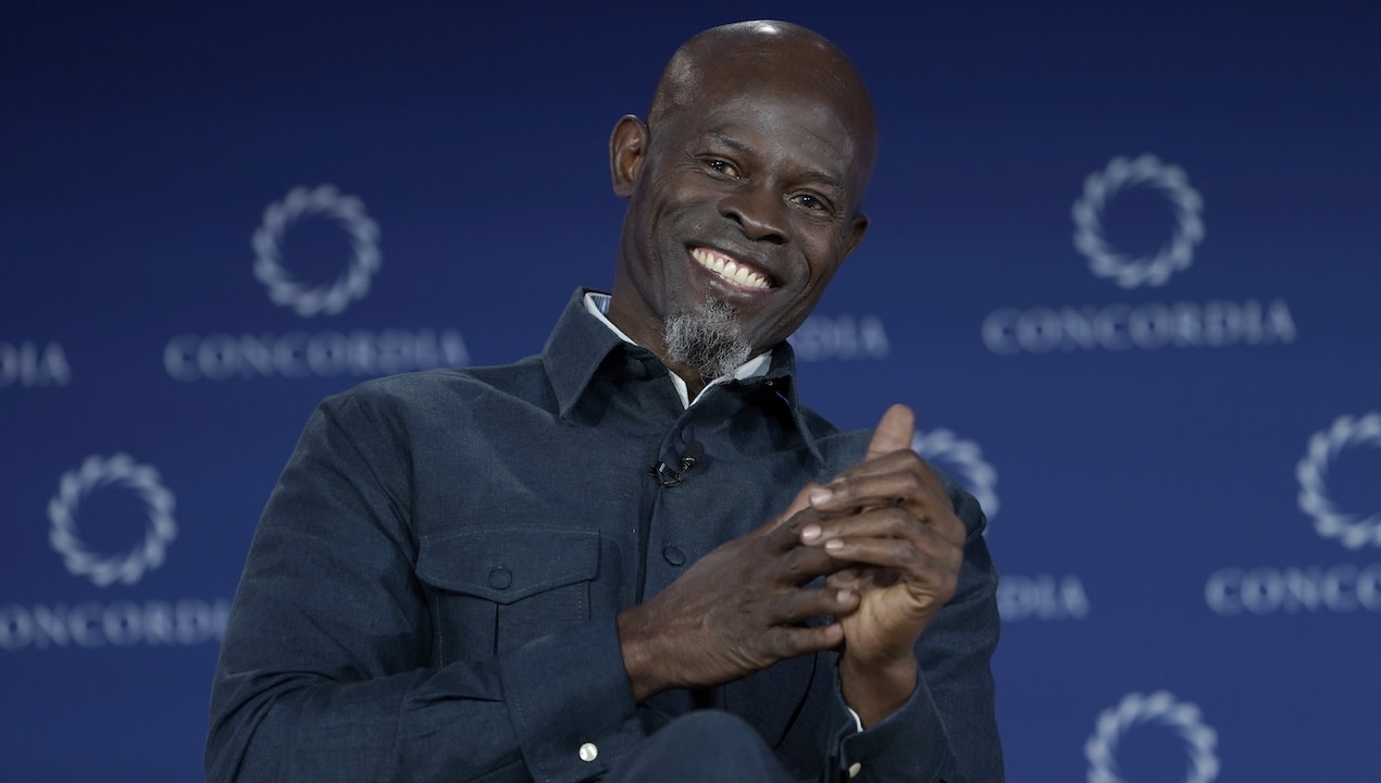 Djimon Hounsou's ex charged with assault after allegedly striking him