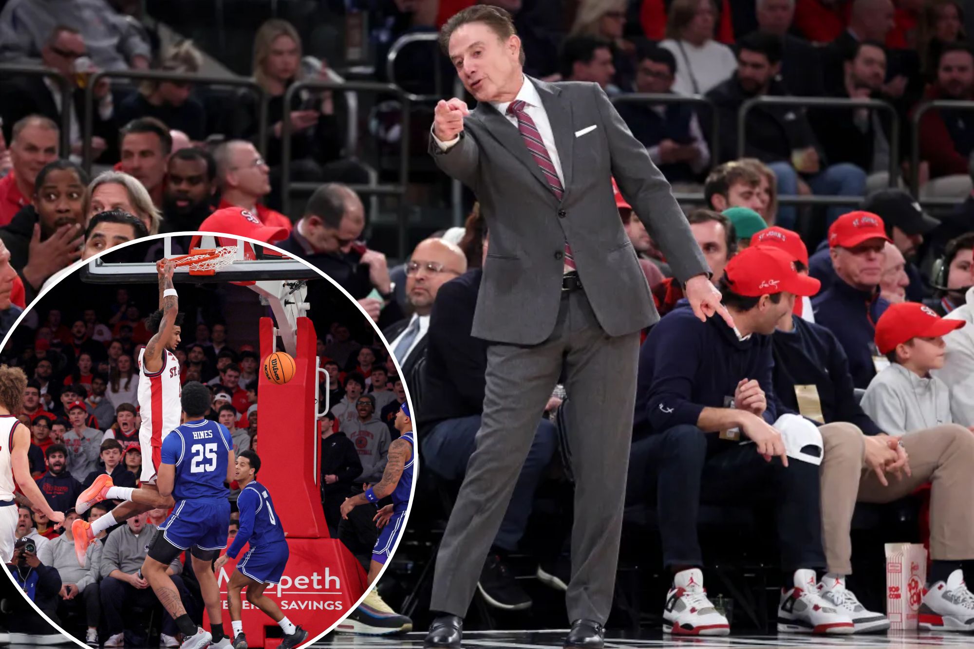 St. John’s erases 15-point deficit to top Seton Hall for fifth straight ...