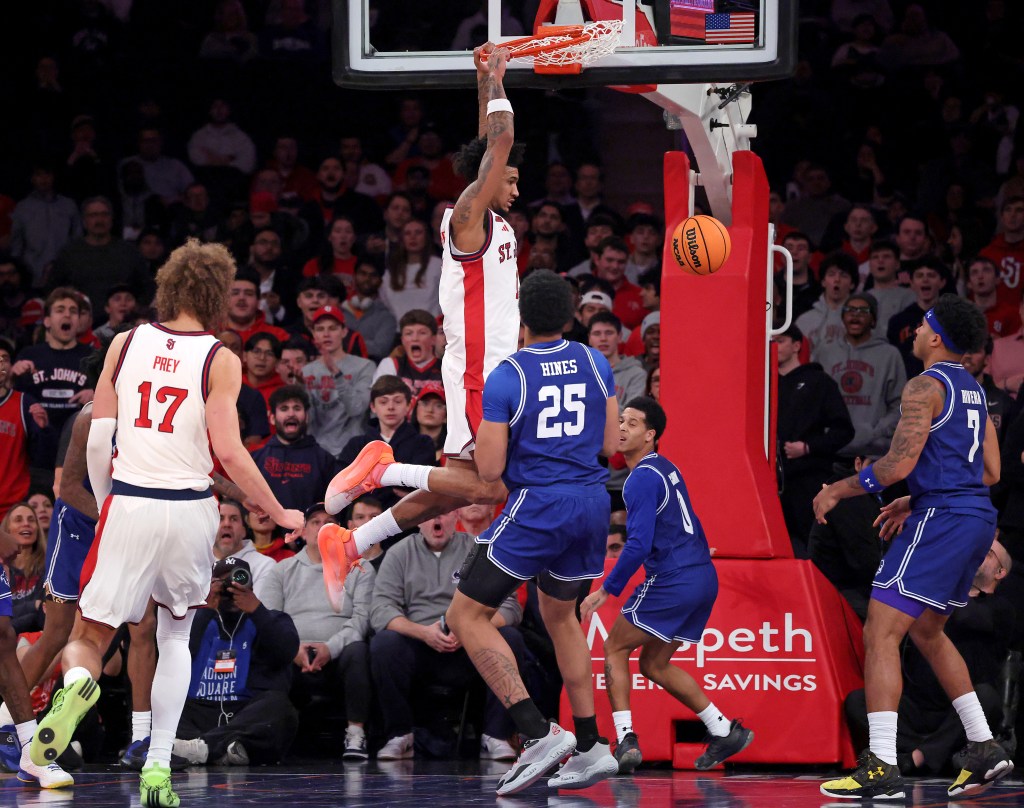 St. John’s erases 15-point deficit to top Seton Hall for fifth straight ...
