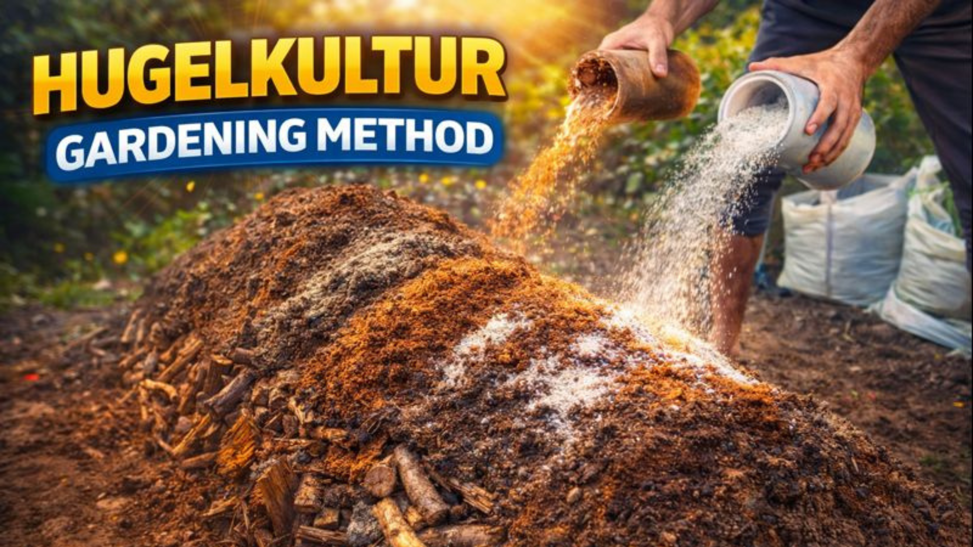 The best method for building a hugelkultur bed made simple