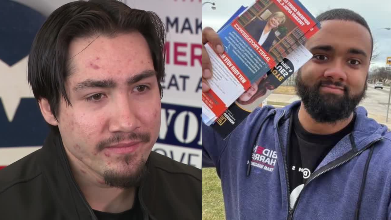 We asked two Wisconsin voters with opposing views about Trump's first ...