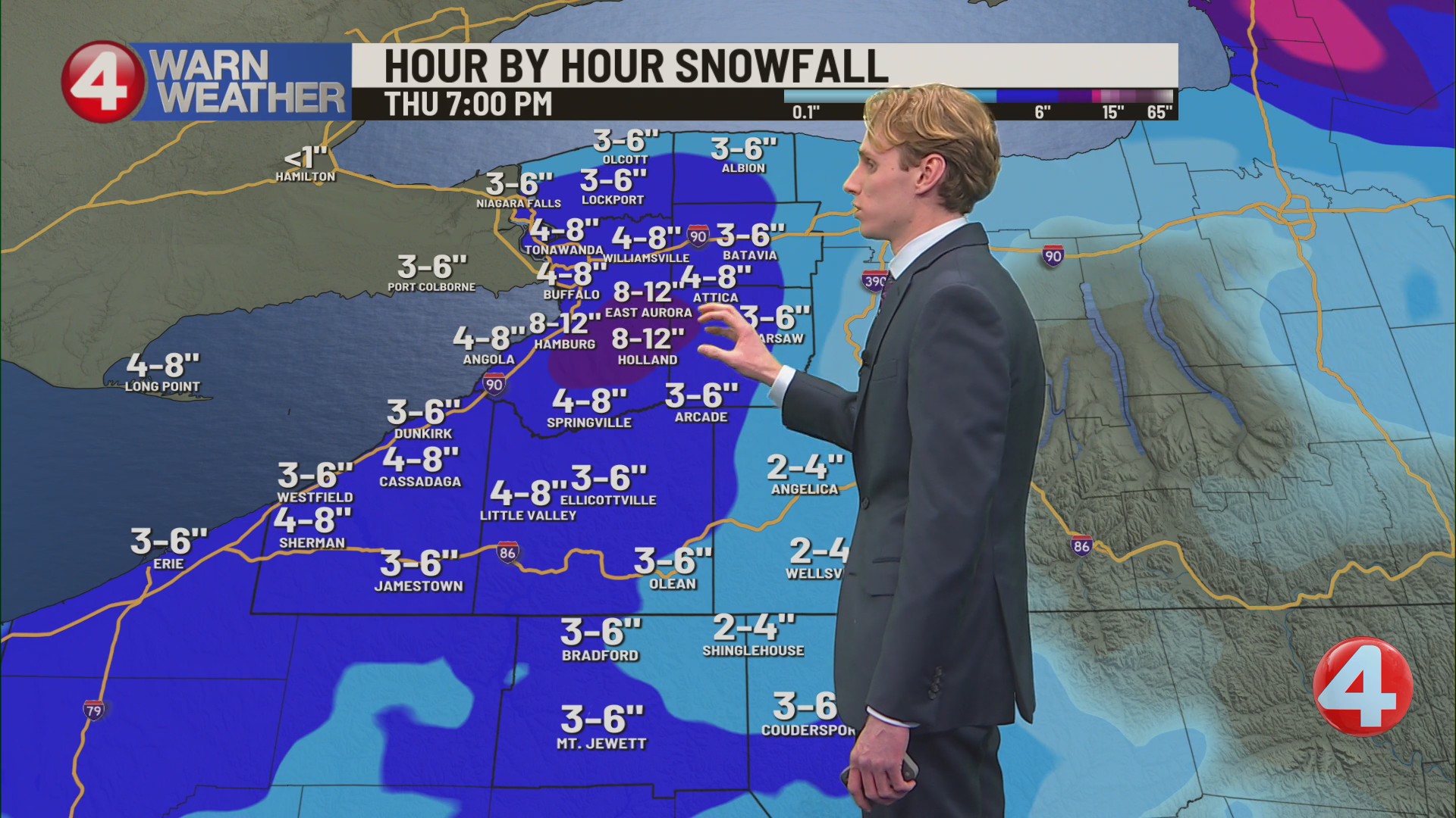 Buffalo weather update: 10 p.m., 1/20/26