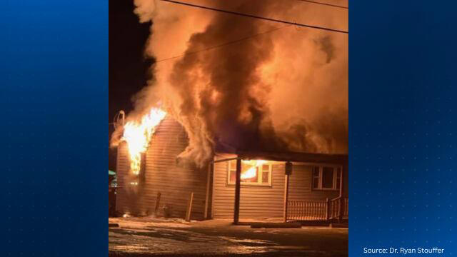 Flames rip through diner in Ligonier Township