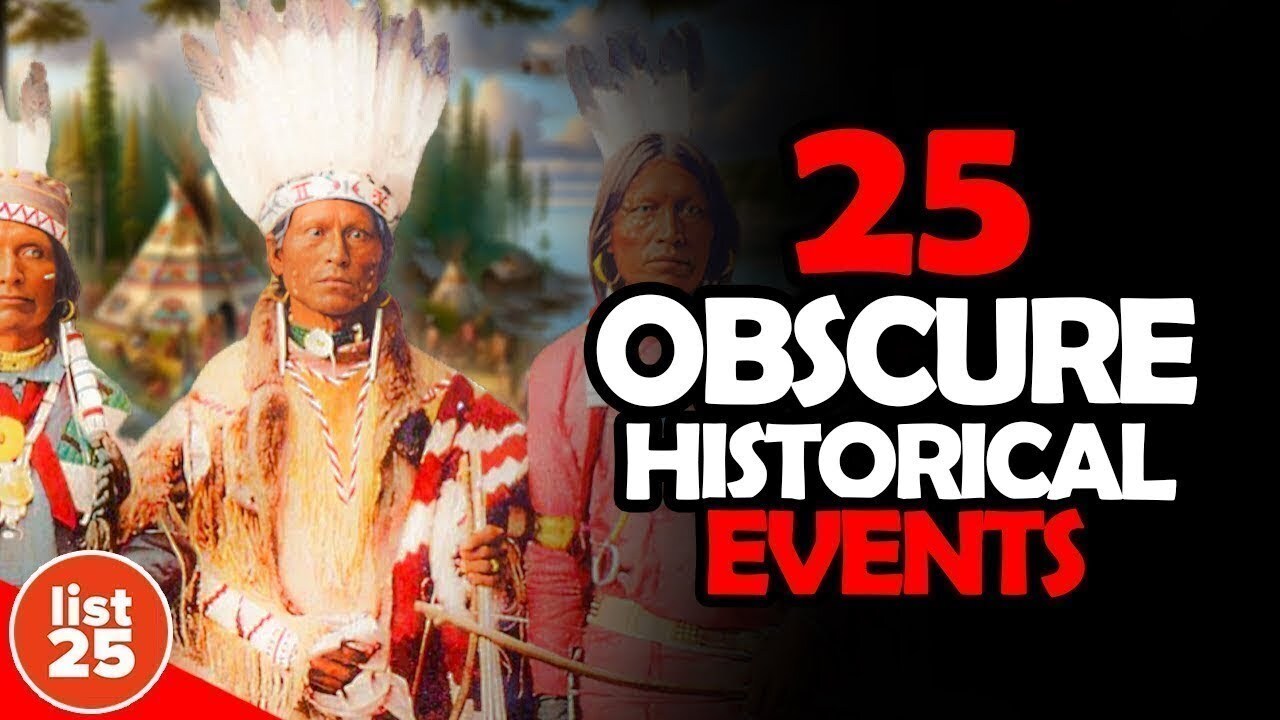 25 obscure historical events that they don't teach you at school