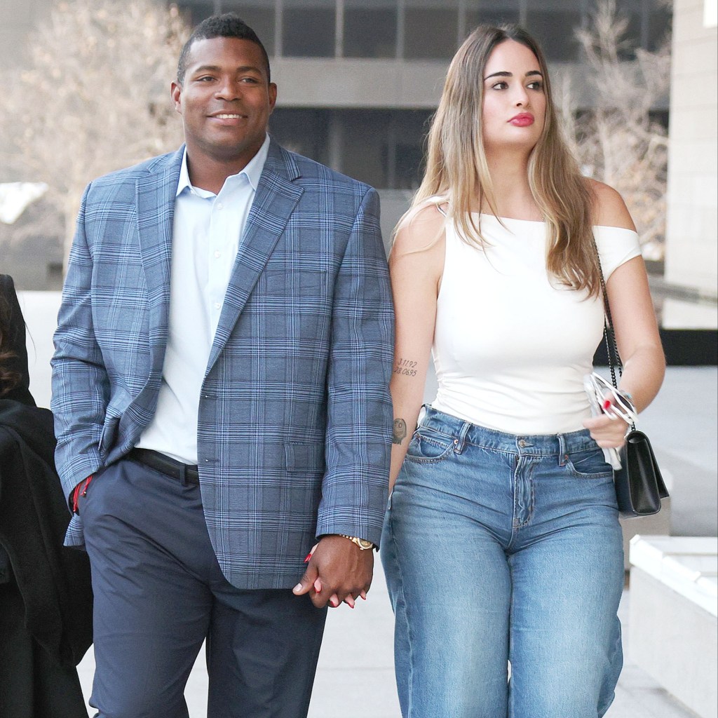 Yasiel Puig is all smiles leaving court as trial in ex-Dodger star’s ...