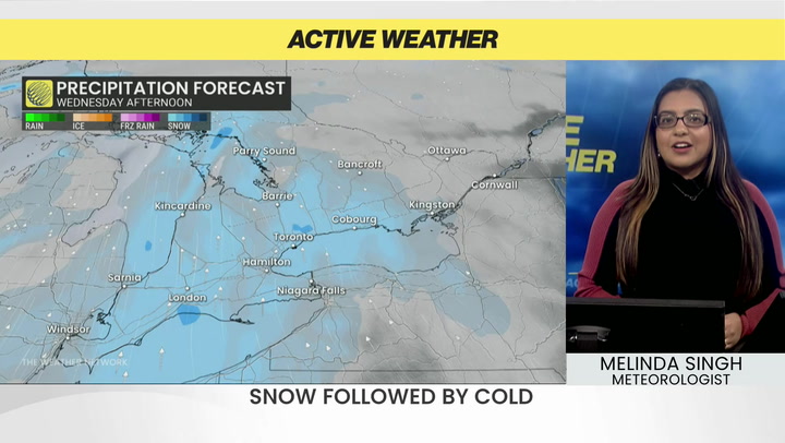 Southern Ontario braces for snow followed by frigid temperatures