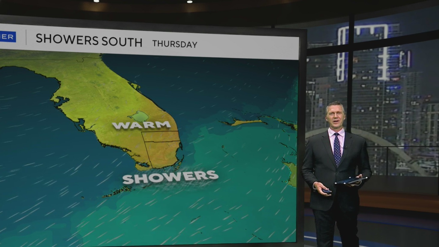 Breezy South Florida stretch ahead as mid‑week showers return