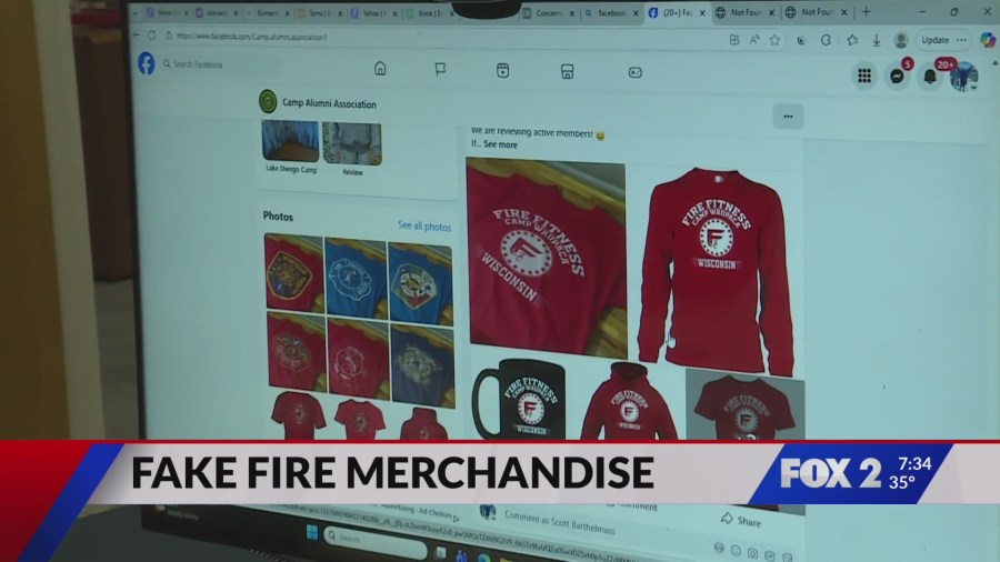 Eureka Fire Protection District sounds alarm on fake merch postings