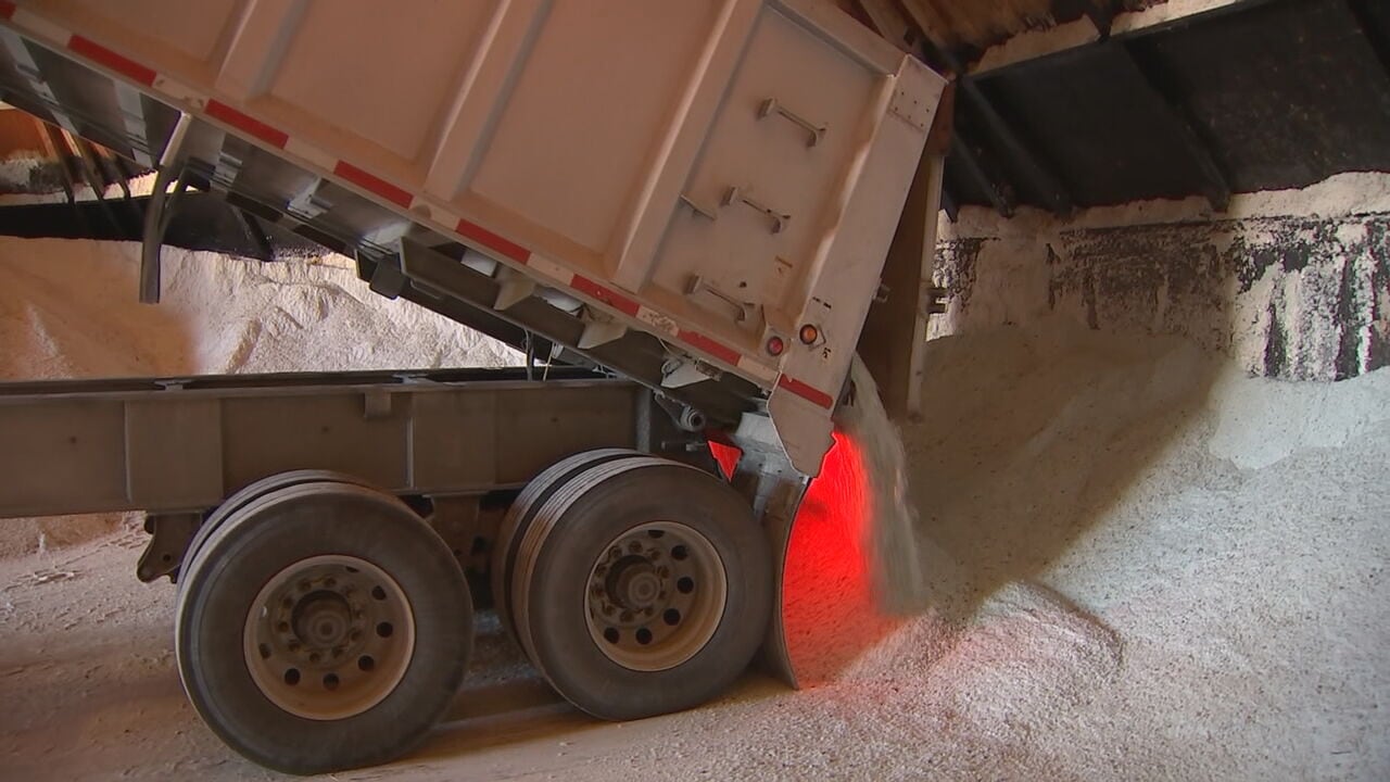 NCDOT prepares for winter weather with salt stockpiles and snow removal ...