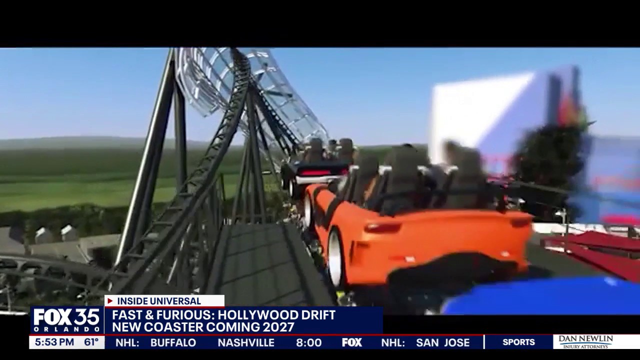 Fast & Furious: Hollywood Drift coaster revealed