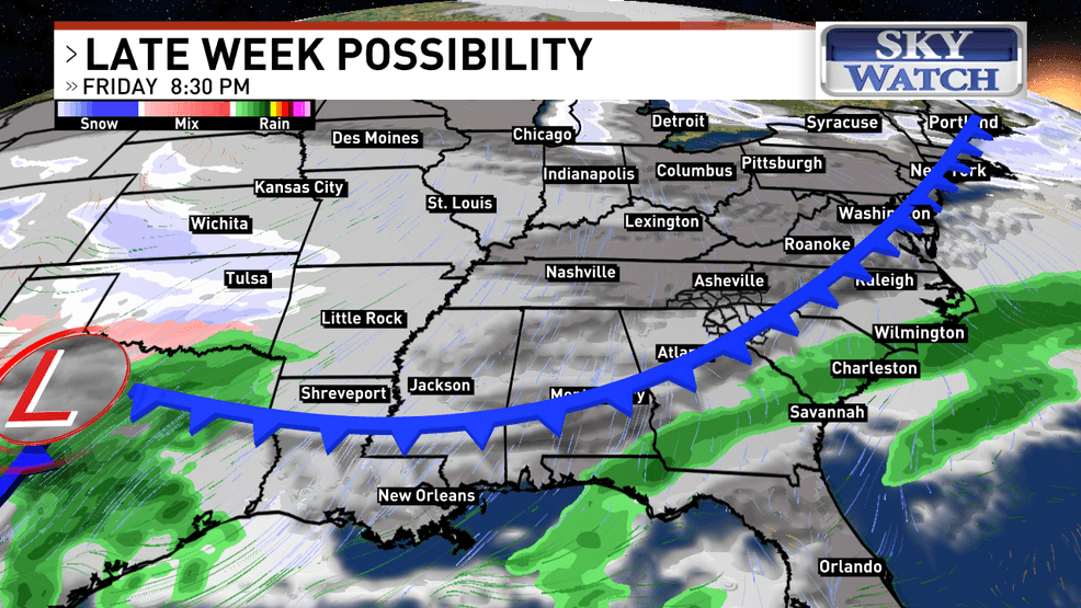 Update: Weather warn days for potential heavy snow, wintry mix in WNC ...