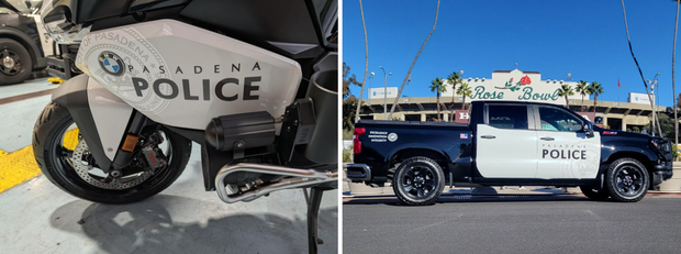 Pasadena police share new designs for department vehicles
