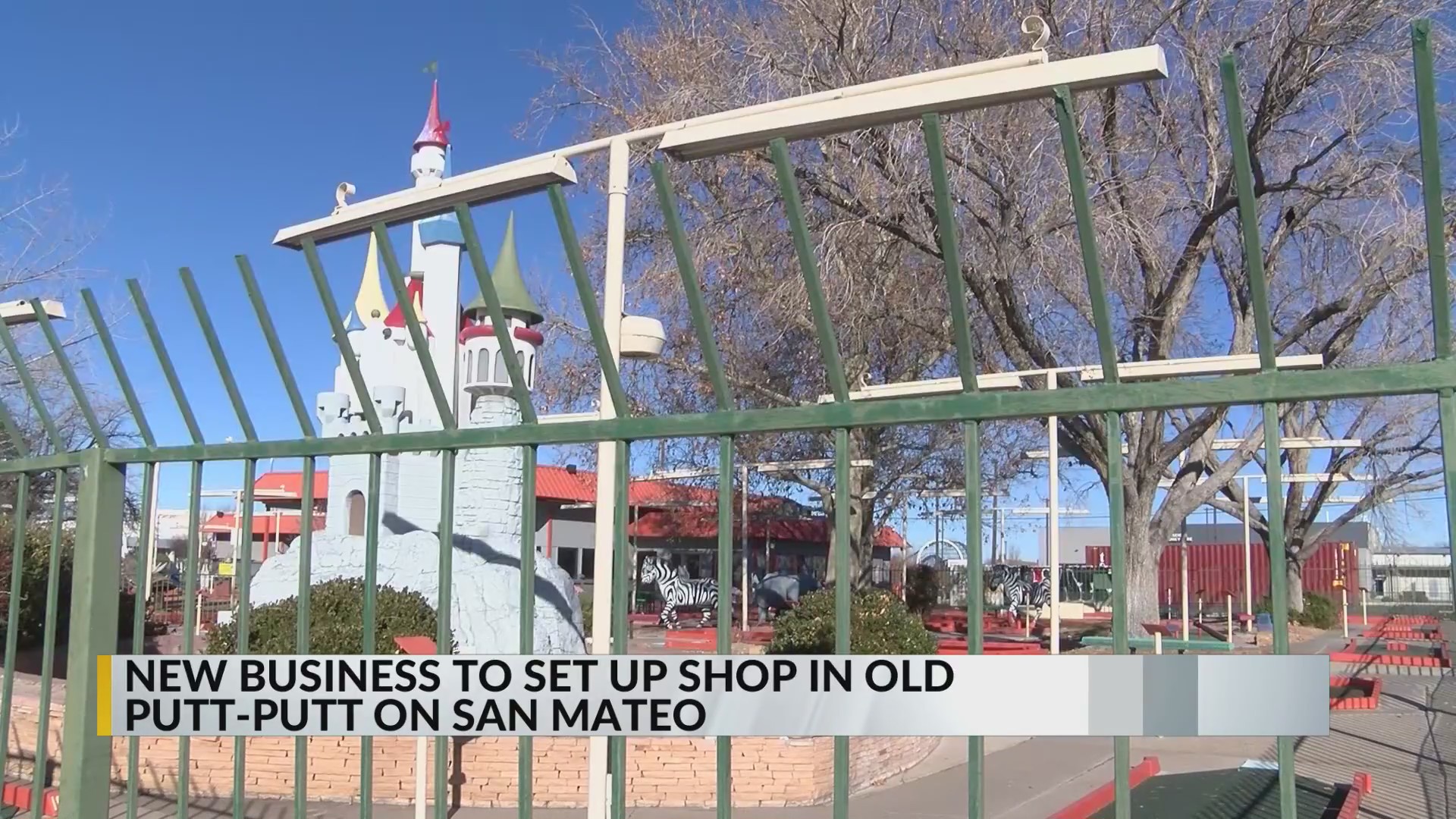 New business setting up shop at old Putt Putt location in Albuquerque