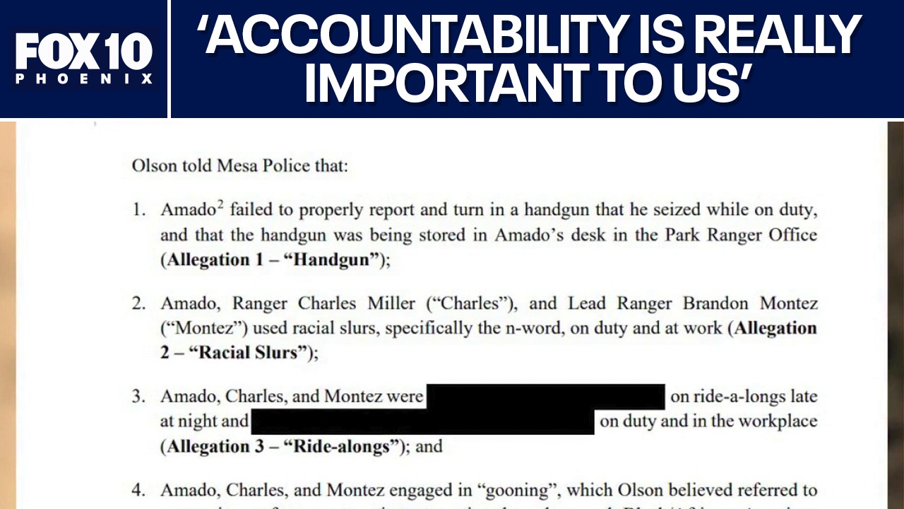 Mesa police take over park ranger unit after 'goon squad' misconduct probe
