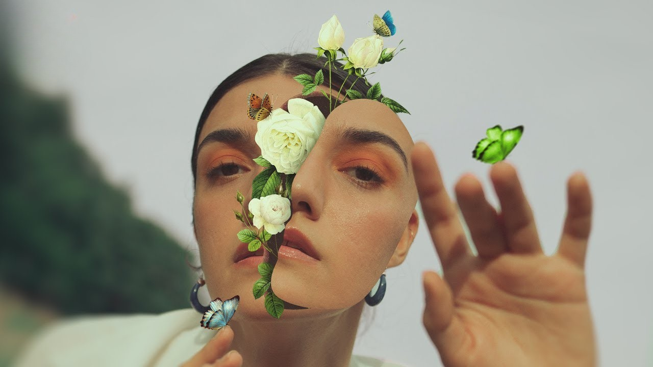 Creative flower photo manipulation techniques in Photoshop