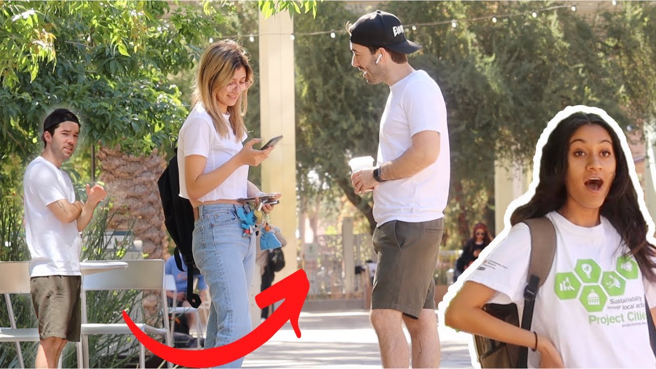 Picking up girls twin wingman prank!