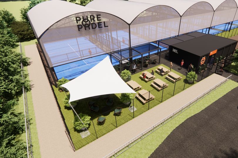 New images show plans for new padel club near retail park