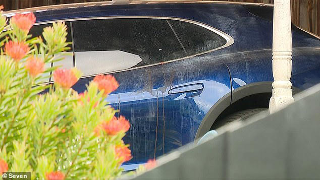 Woman, 18, stabbed in rich suburb as photos show bloodied Tesla - and ...