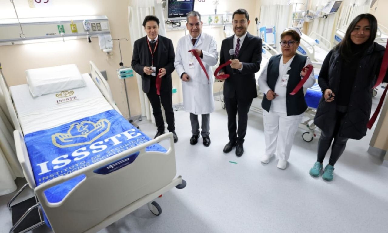 Martí Batres inaugura nueva área de urgencias en el Hospital General ...