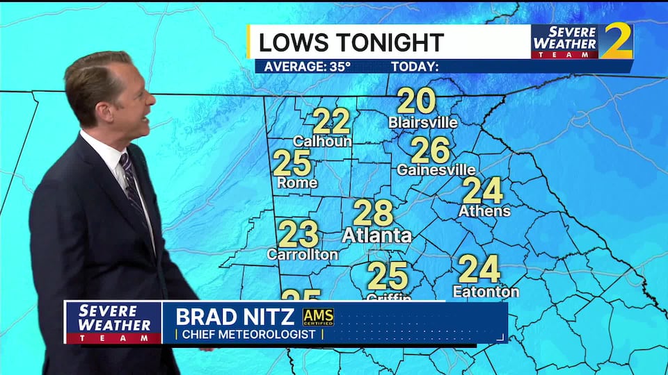 Dry and cold Tuesday night