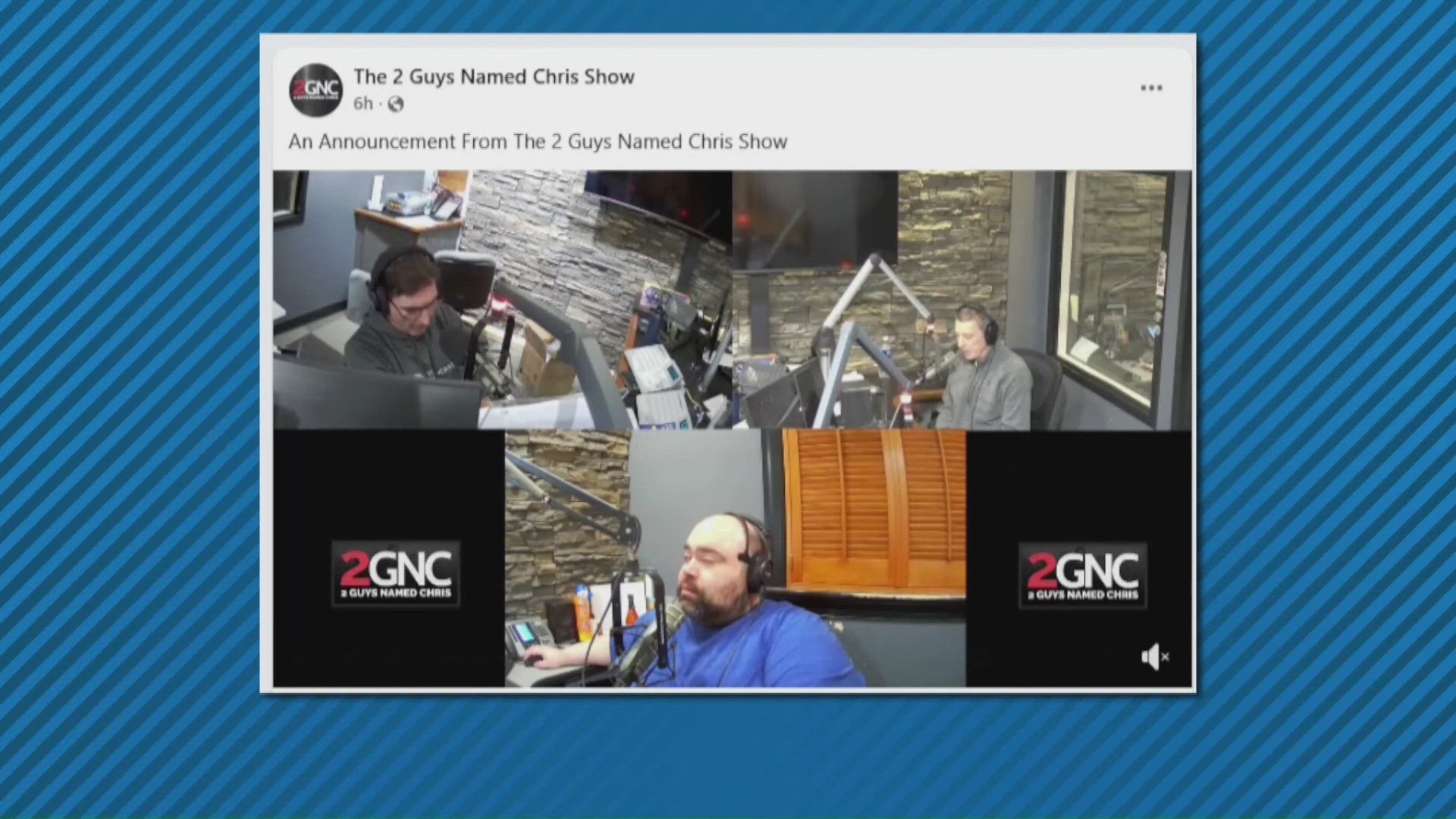 Chris Demm announces retirement from '2 Guys Names Chris' radio show