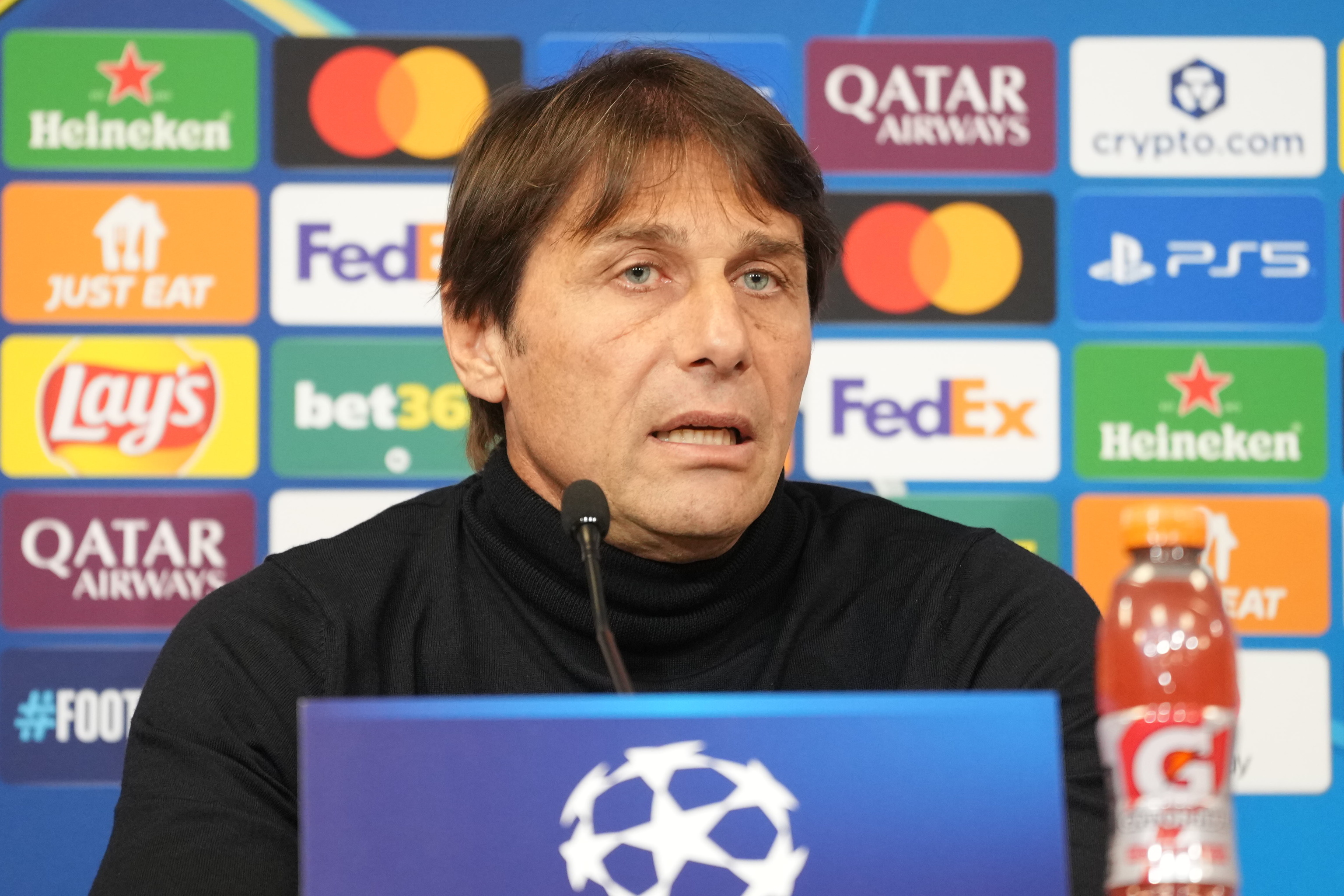 Champions: Conte, nessun alibi, era una partita che andava vinta