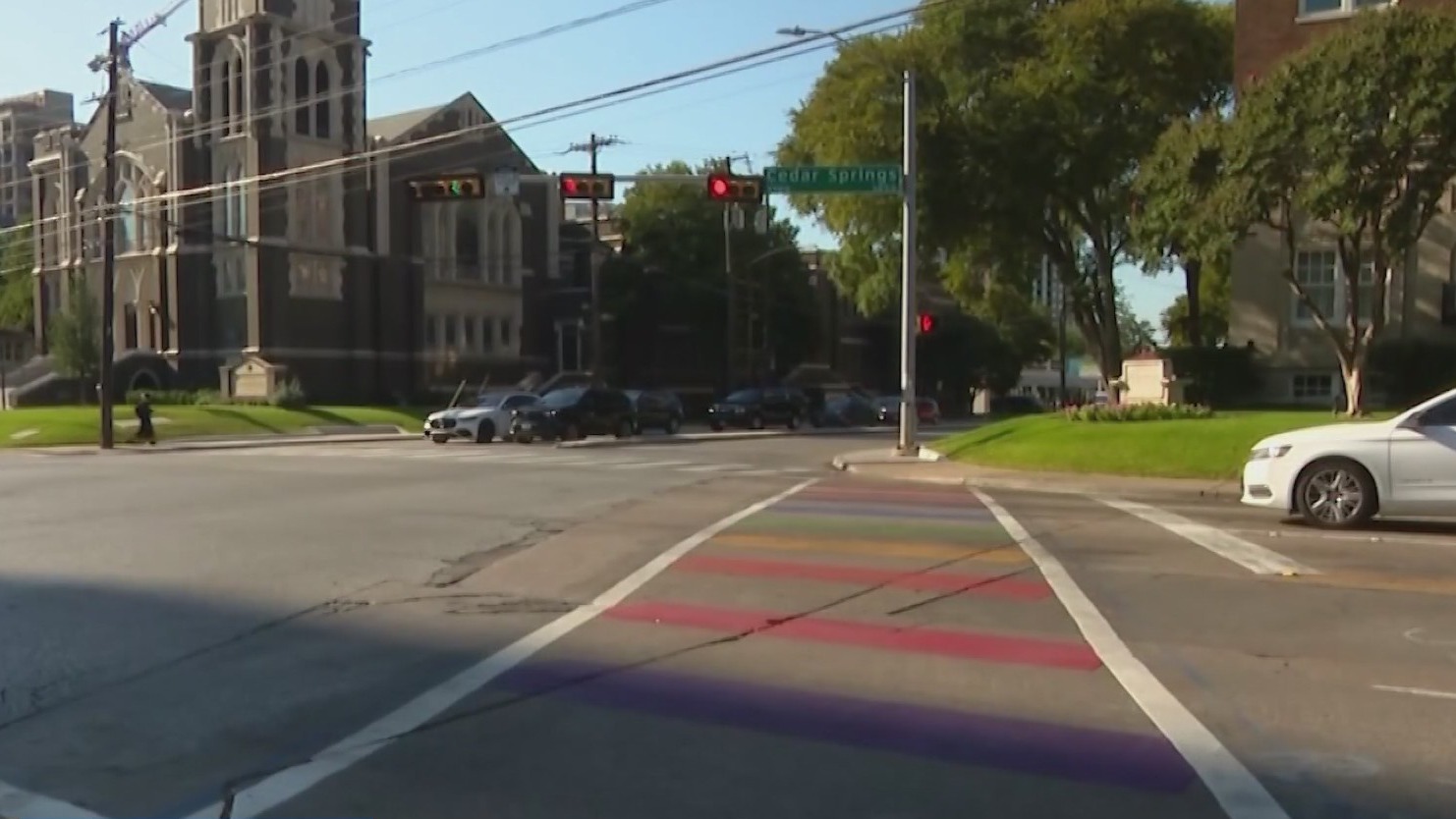 Decorative crosswalks across Dallas are one step closer to going away