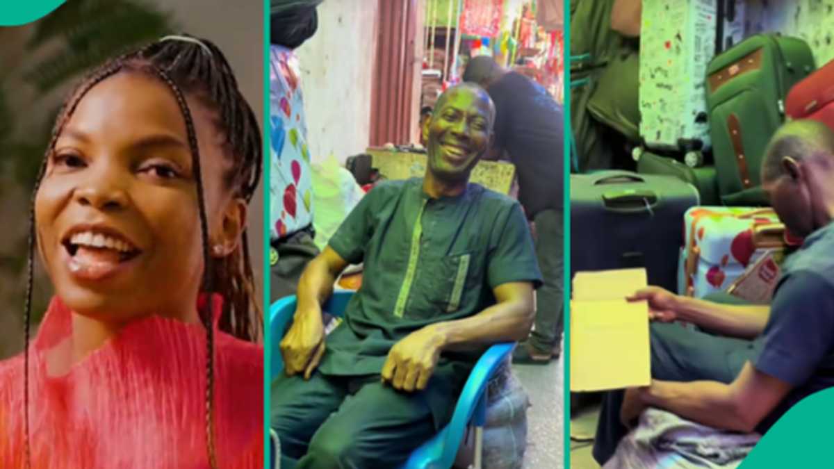 Watch moment a Nigerian lady presented a special gift to a visually ...