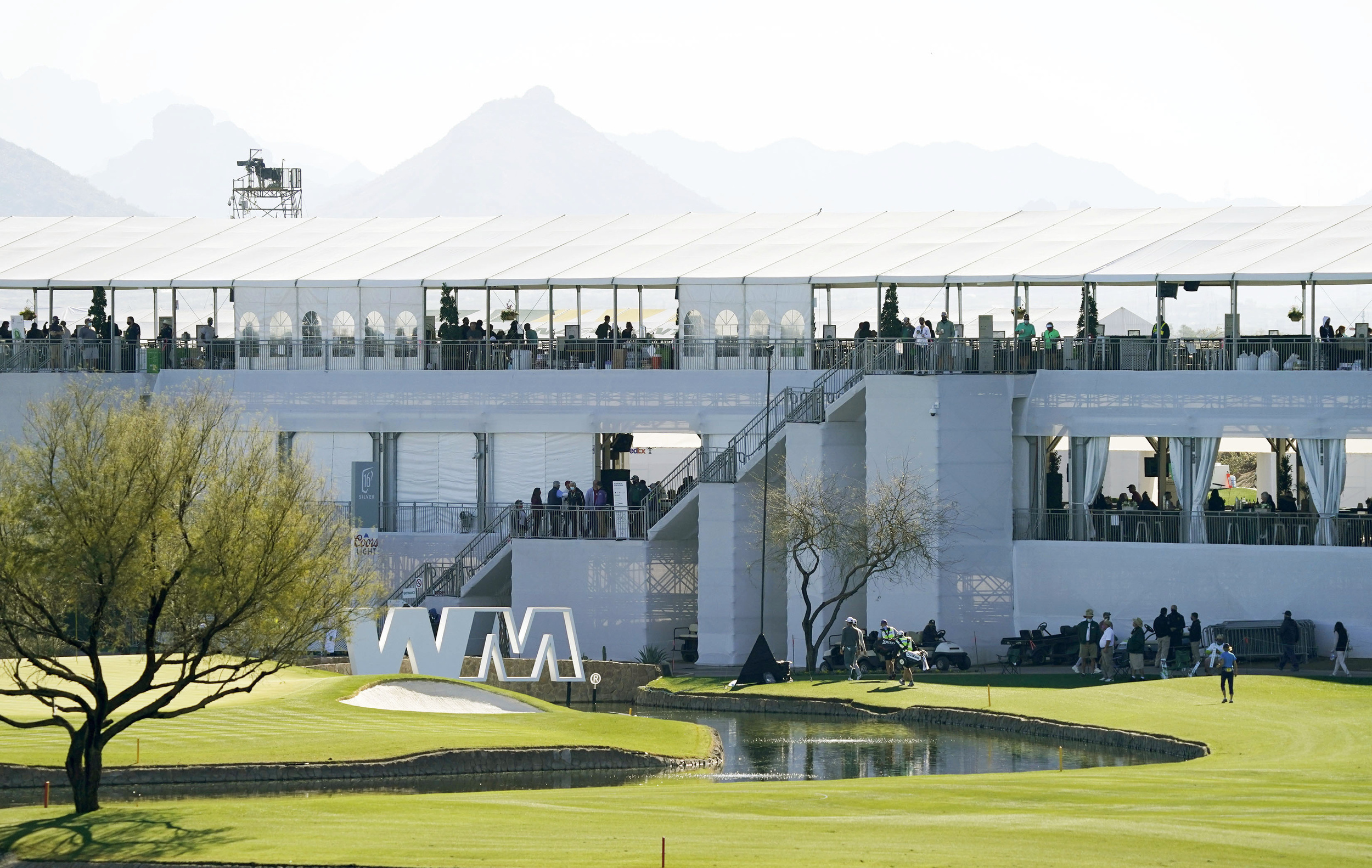 The iconic 16th hole goes even bigger for 2026 Waste Management Open