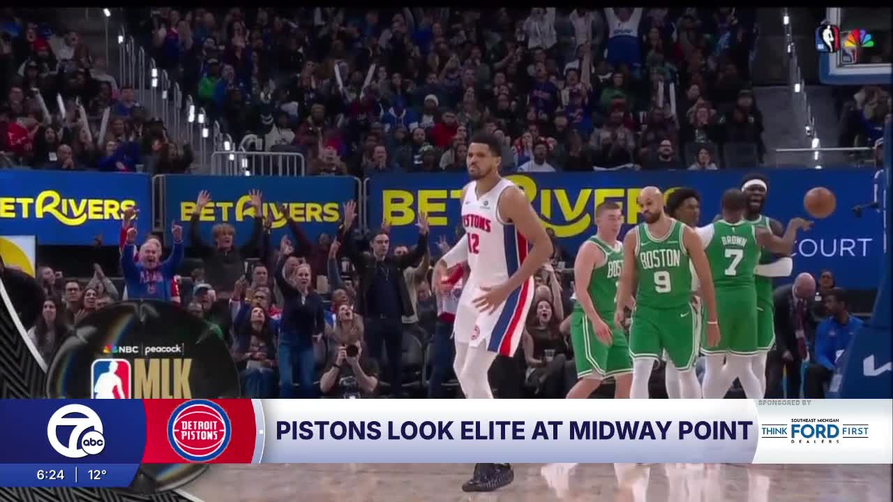 Pistons are elite at midway point, with no signs of slowing down