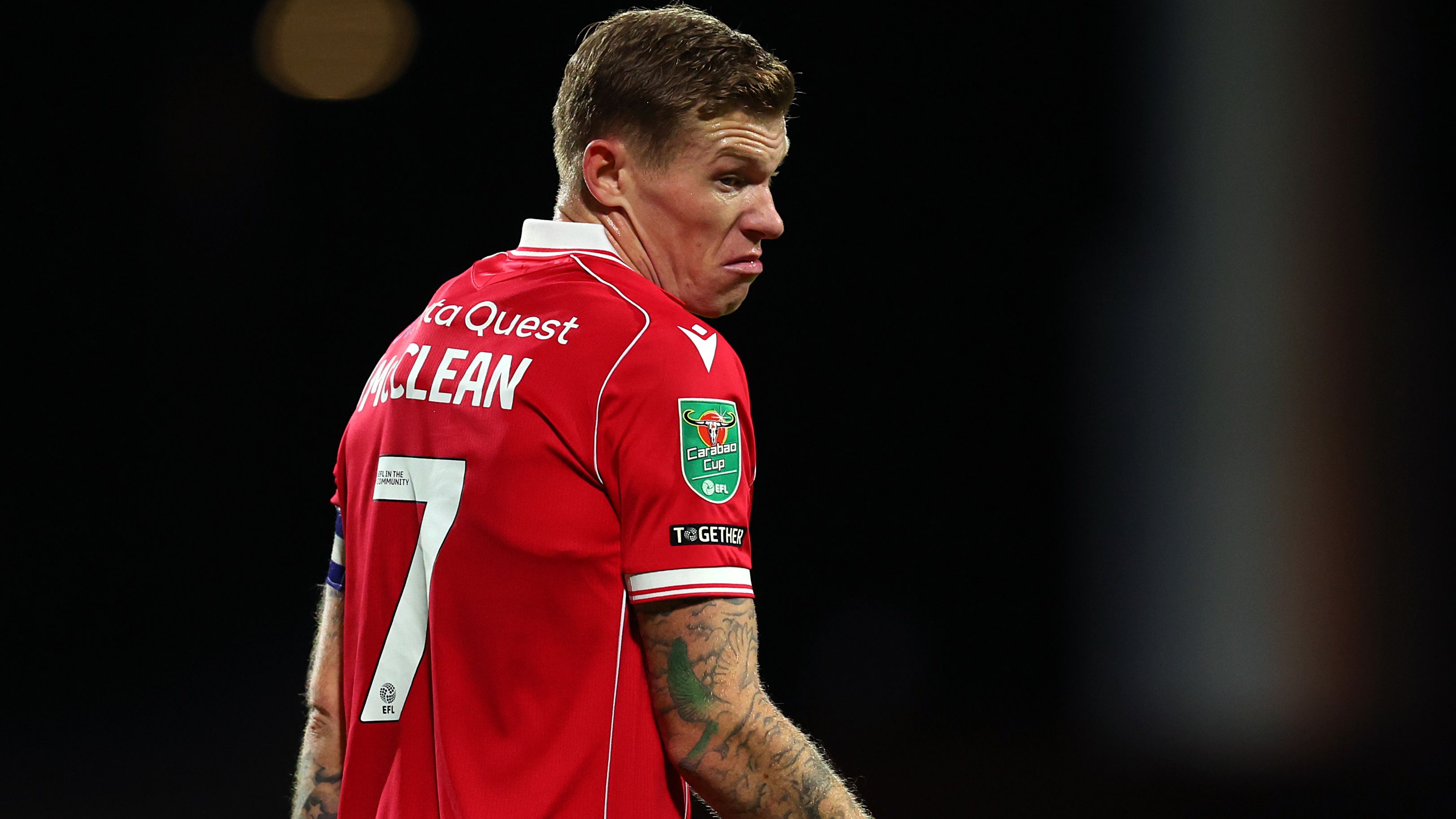 Video: Vintage James McClean! Wrexham legend cheekily gives Leicester ...