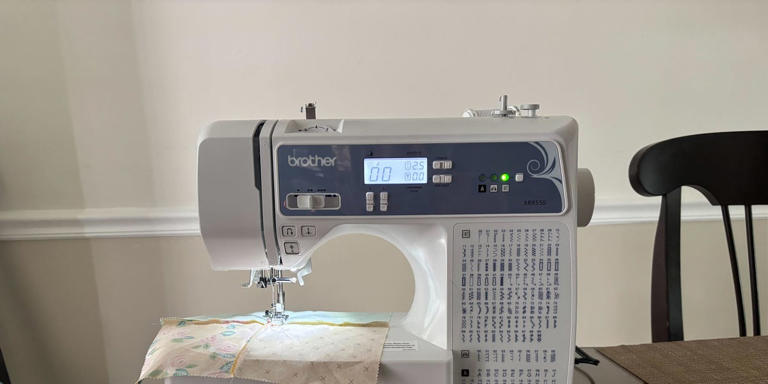 This affordable sewing machine is super easy for beginners