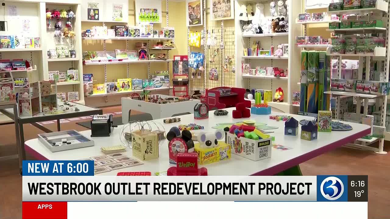 Westbrook Outlets redevelopment faces delays as more stores close