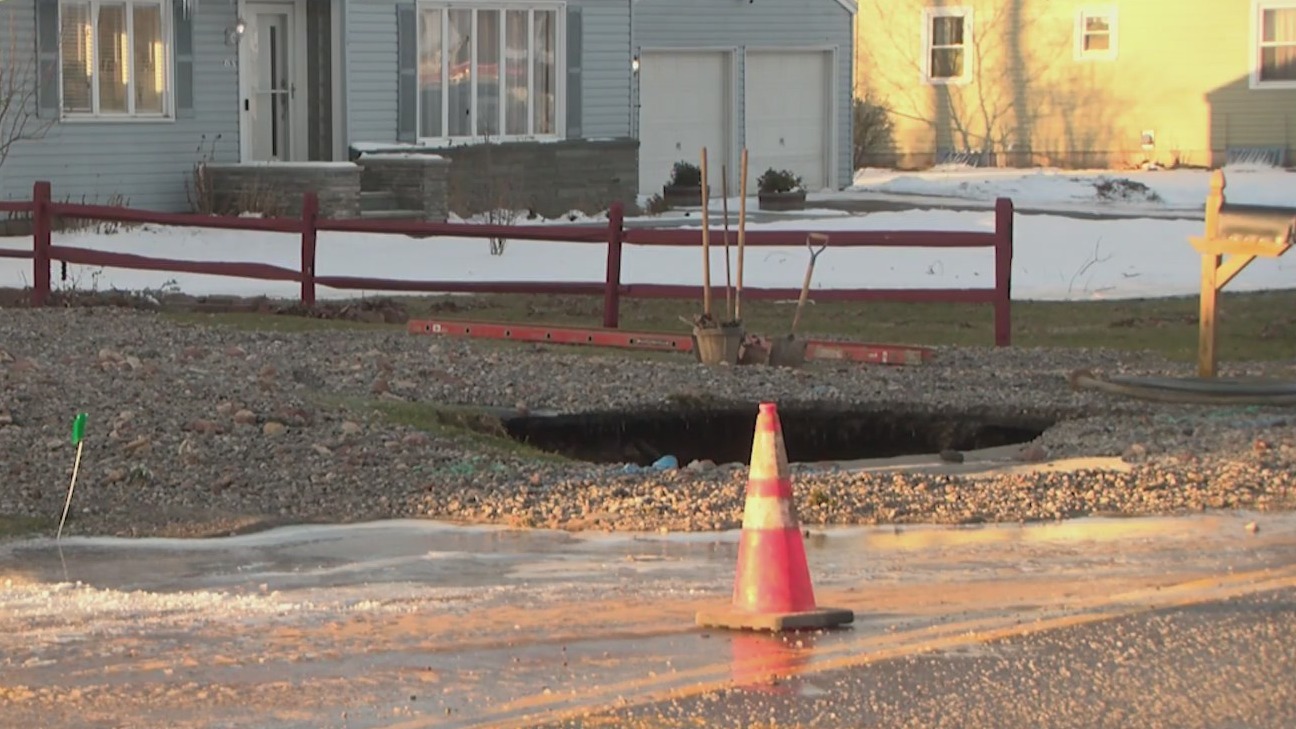 Two water main breaks fixed on Straub Road in Greece