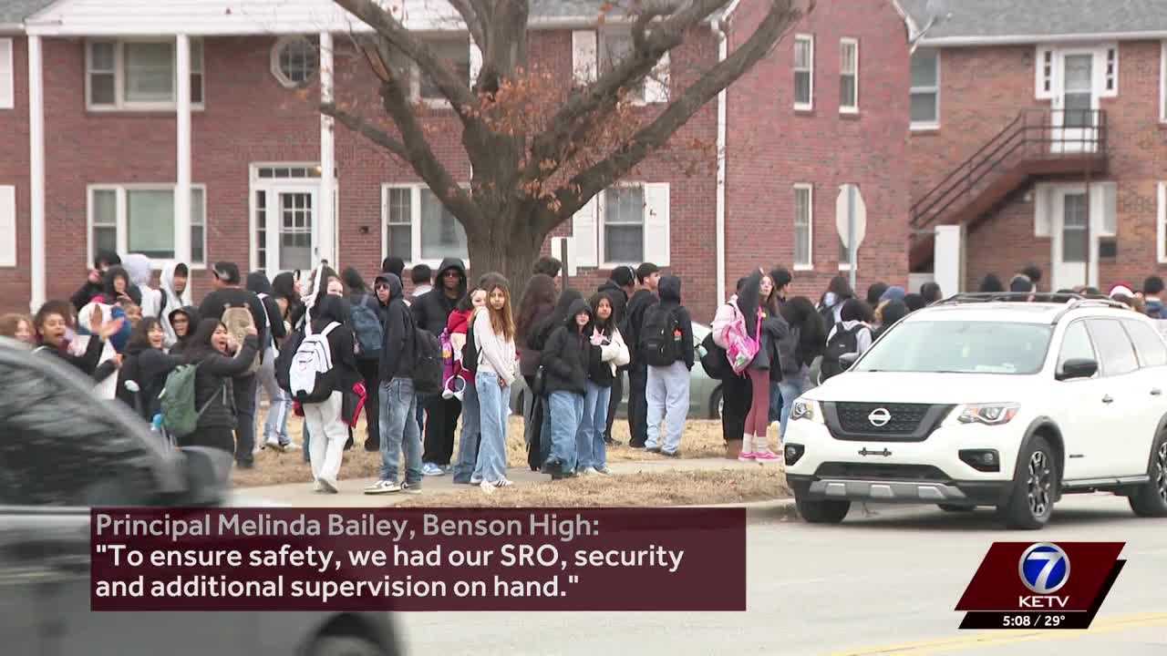 Students at four Omaha high schools stage walkouts in response to ...